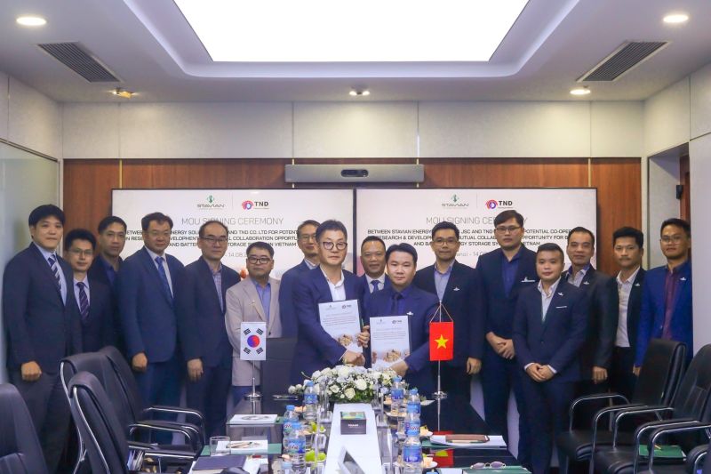 The Memorandum of Understanding Signing Ceremony between Stavian Energy ...